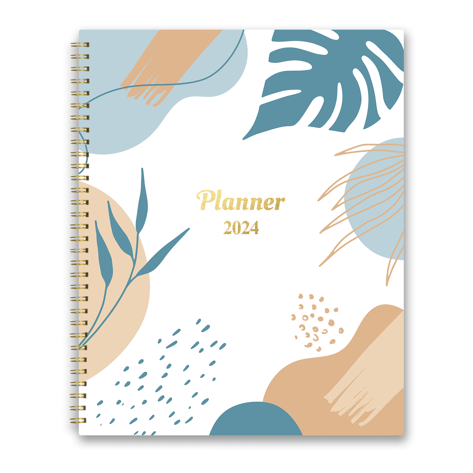 1 Pieza Planificador Mensual 2024, A4/ene.2024 A .2024, 8.9" X 11", Planificador De 12 Meses Con ...