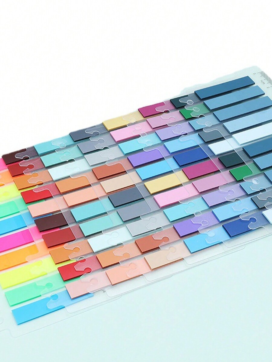 200 Sheets Cute Transparent Pet Sticky Notes For Indexing And Color ...