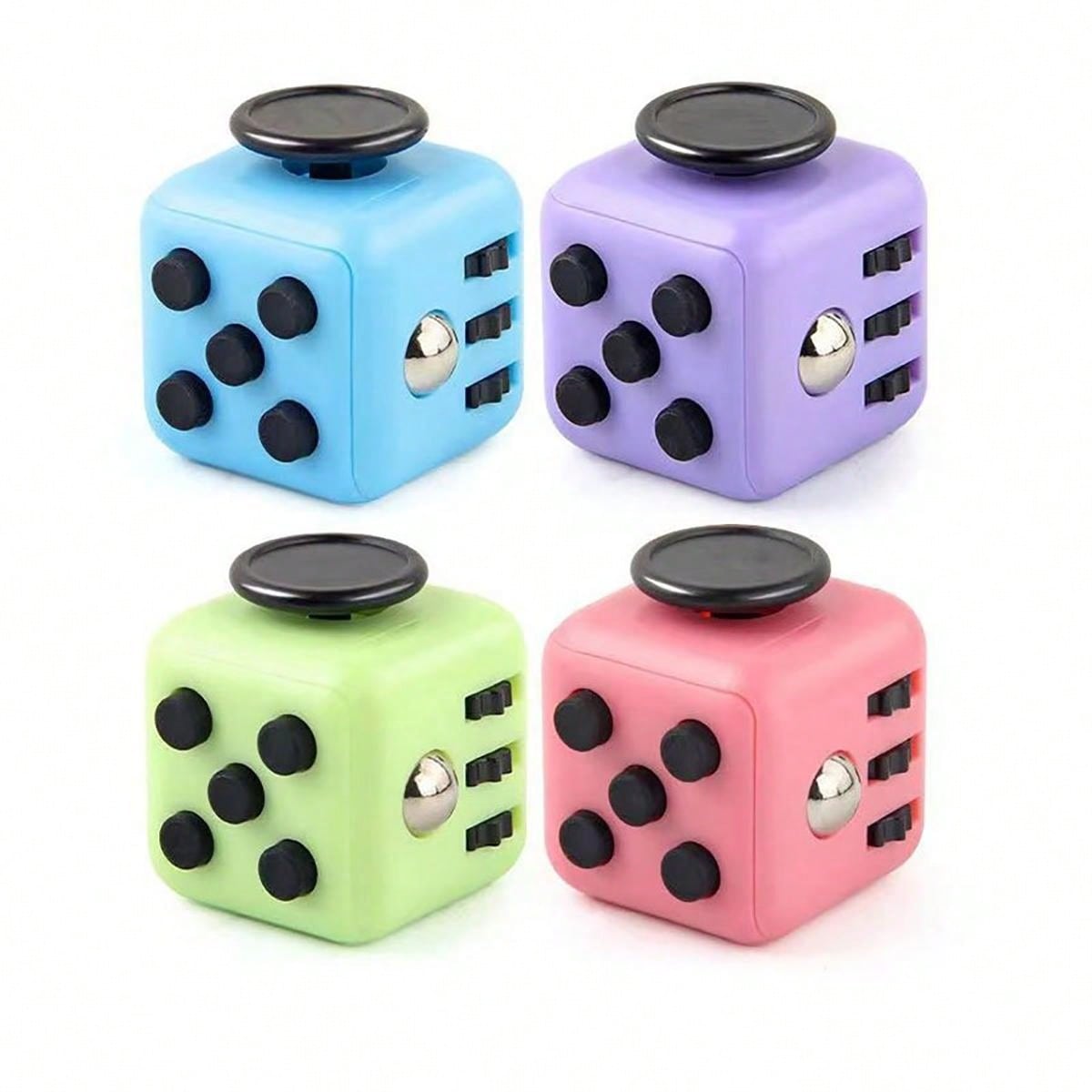 Toy Cube For Anti-Stress Relief Decompression Dice Fidget Toys Anxiety ...