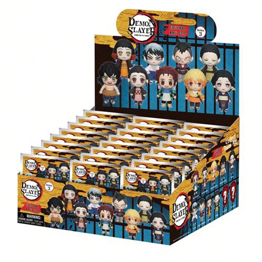1pc DEMON SLAYER SERIES 3 Officially Licensed Blind Box Mystery Box 3D ...