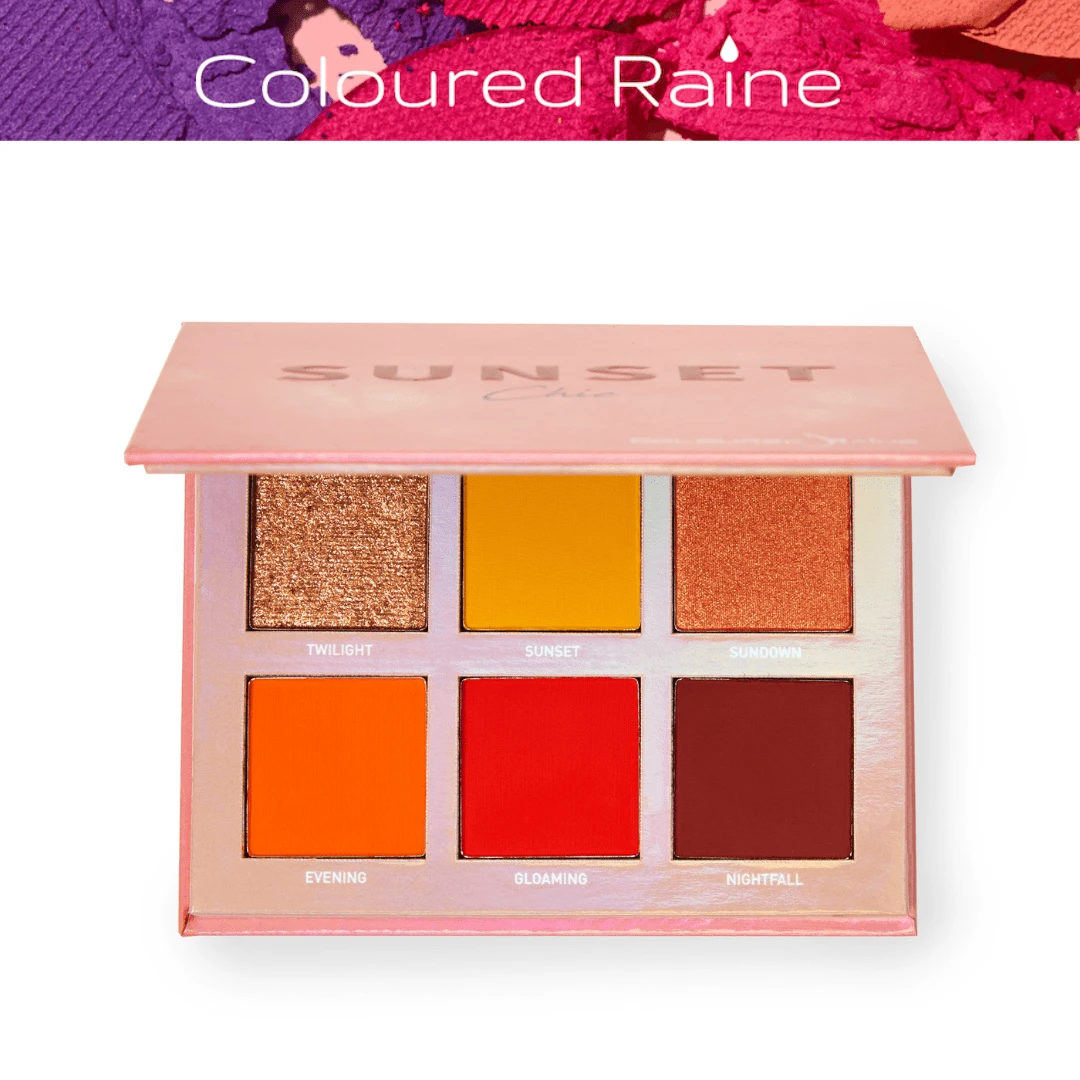 Coloured Raine: Sunset Chic Pigment Palette | SHEIN USA
