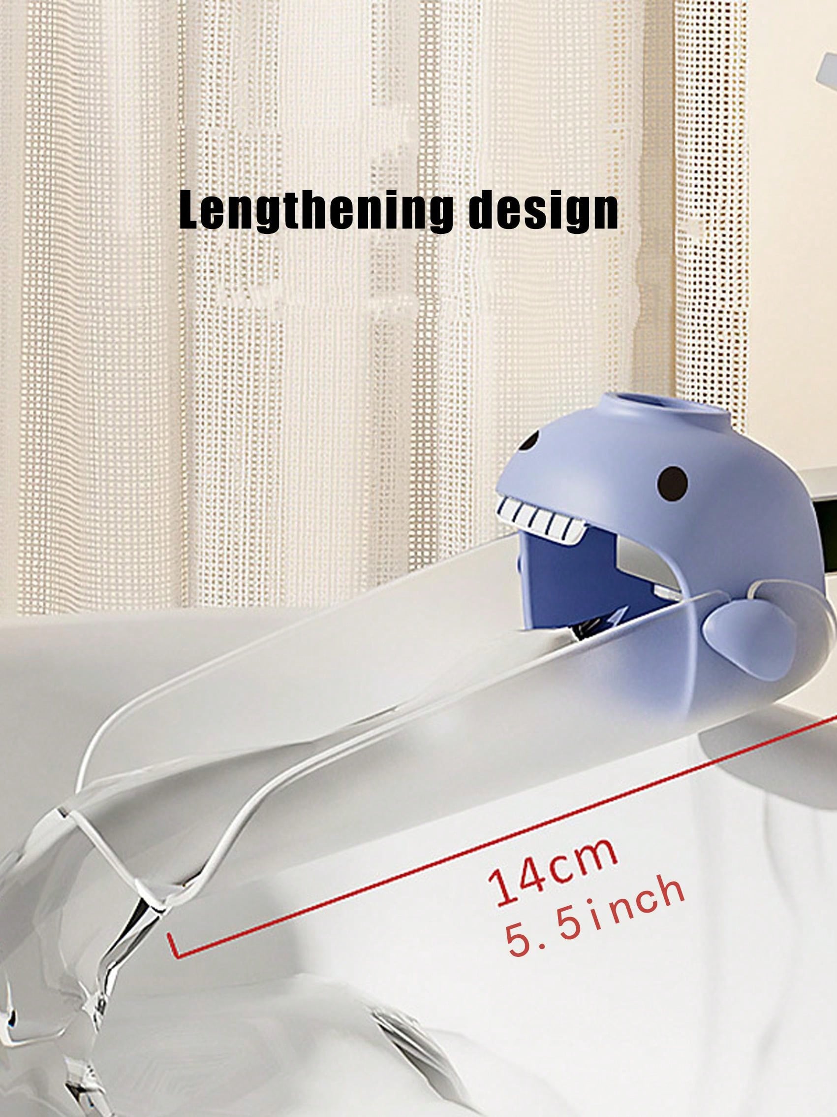 Faucet extension hand washing silicone extension universal cute cartoon ...