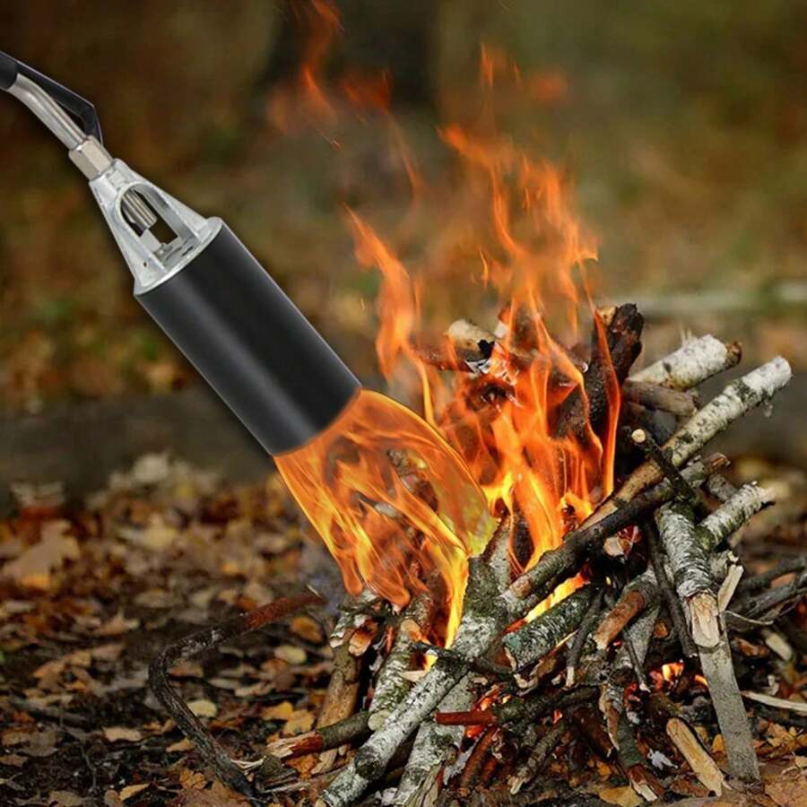 Propane Torch Flame Burner Multi-Purpose Torch With Push Button Igniter ...
