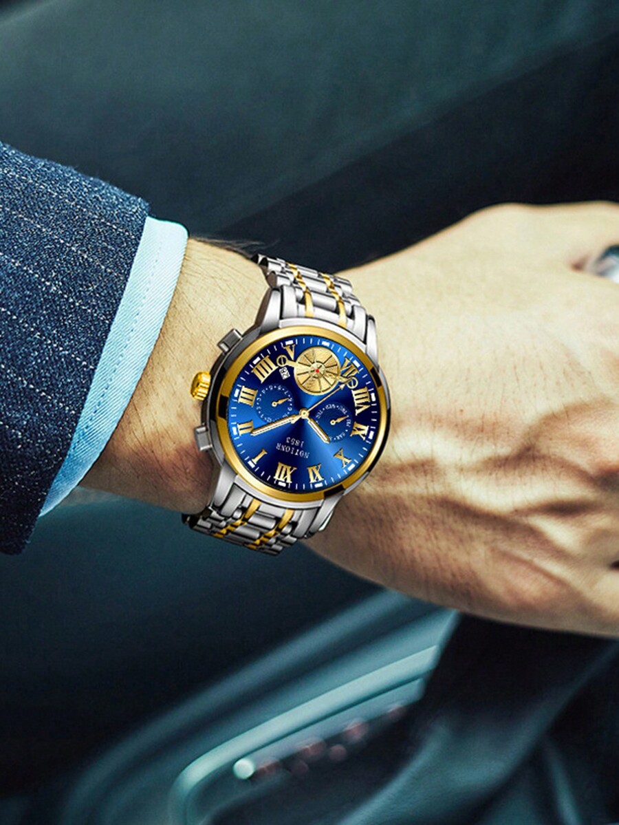 NOTIONR Notionr Men's Business Stainless Steel Quartz Watch for Sale ...