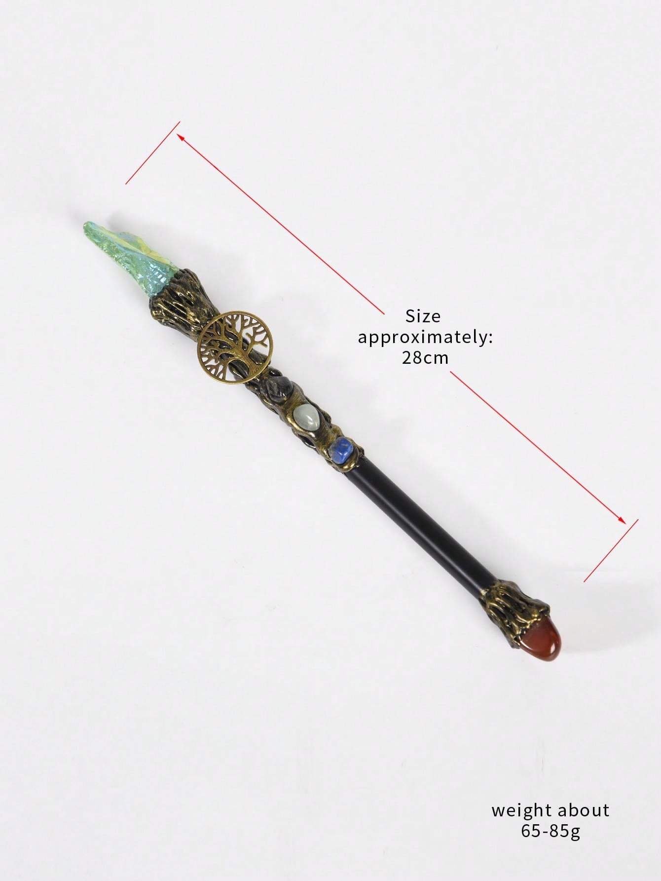 1pc Galvanized Magic Wand of the Tree of life Realistic Plastic Magic ...
