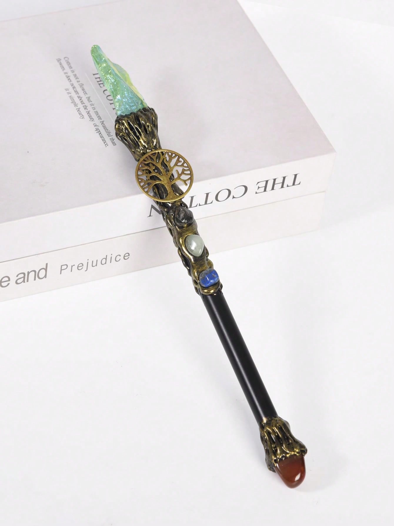 1pc Galvanized Magic Wand of the Tree of life Realistic Plastic Magic ...