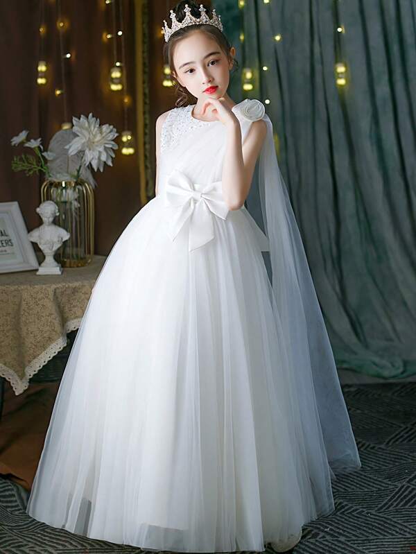 Children's Girls Birthday Party Prom Evening Dance Dress, Princess ...