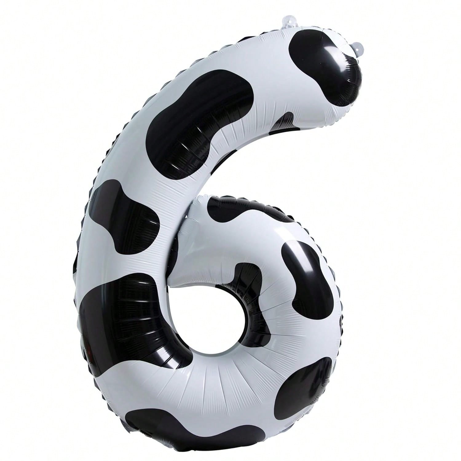 40 Inch Cow Number Balloon, Big Huge Foil Mylar Helium Digit Balloons ...