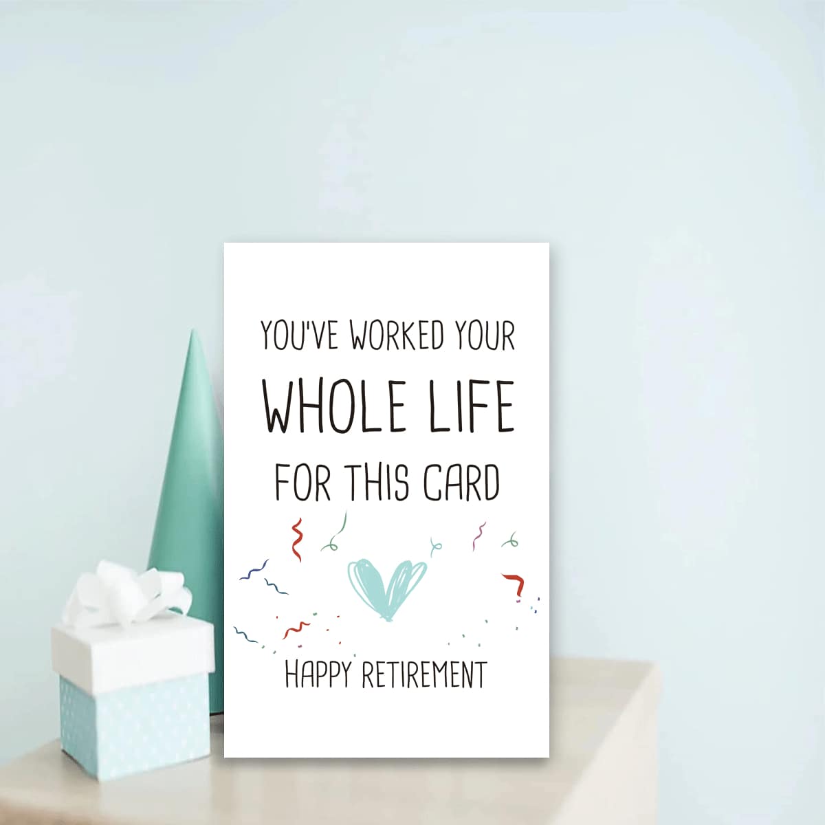 1 Pc Funny Retirement Card for Him Her, Happy Retirement Card for ...
