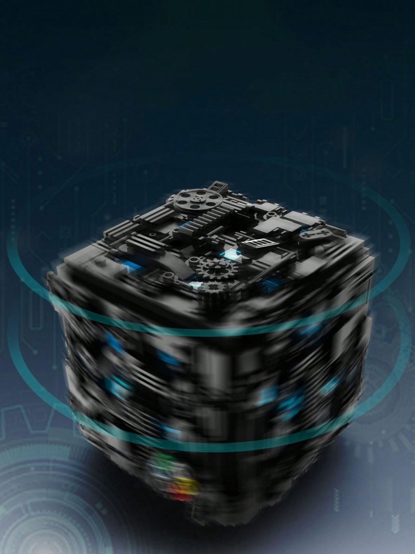 Plastic 7th Generation Triple Mechanism Cipher Lock Building Blocks ...