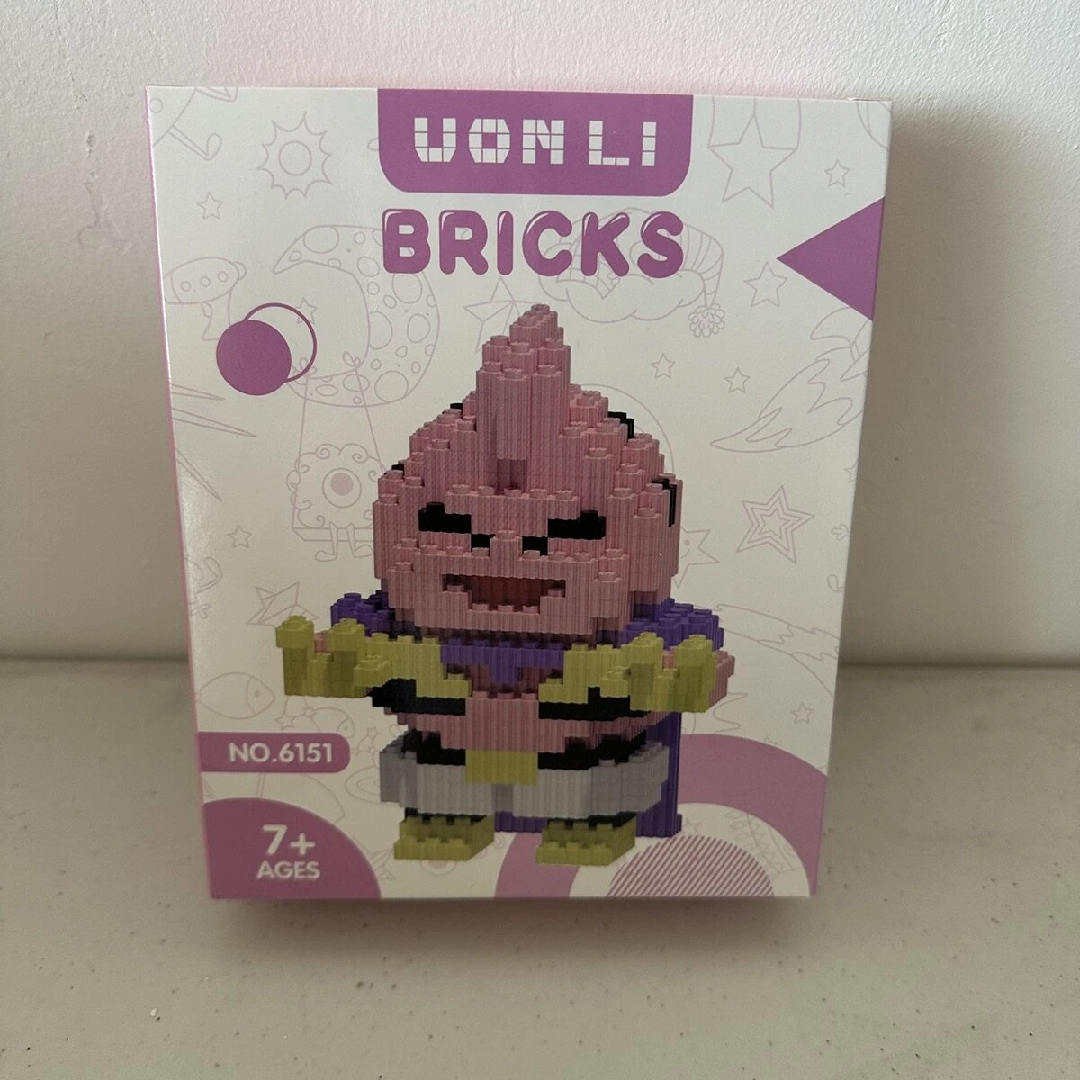 Medium-Anime Figure 3D Buildable Construction Figure Building Blocks ...