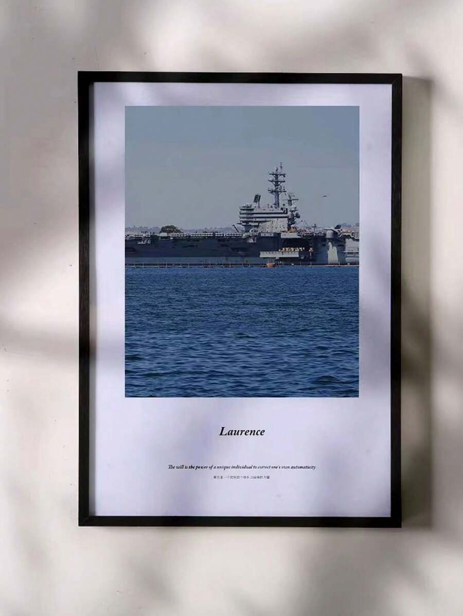 1pc Simple Solid Wood Picture Frame For Wall Decoration Fits 5inch ...