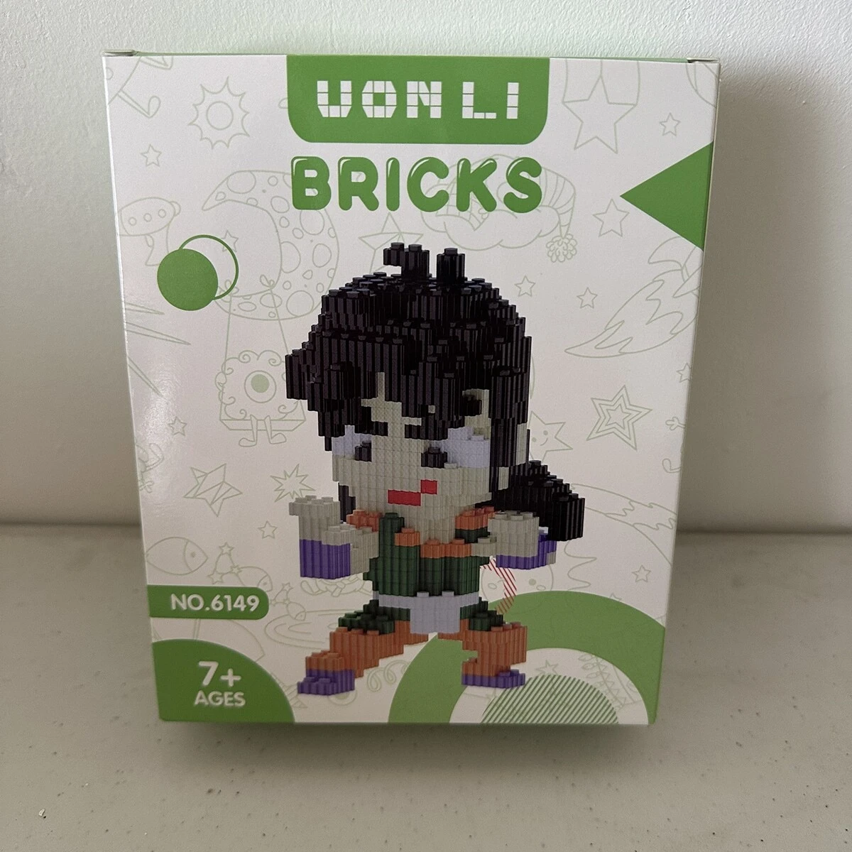 Medium-Anime Figure 3D Buildable Construction Figure Building Blocks ...