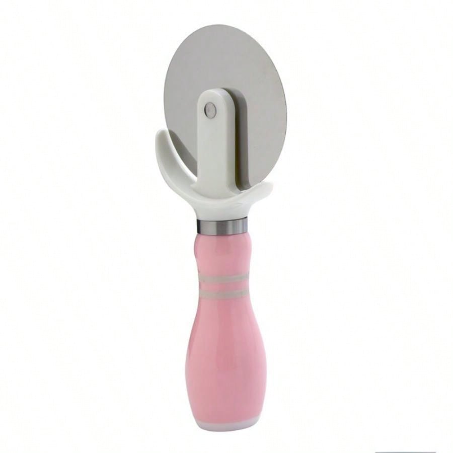 Multi-functional Pizza Cutter Round Stainless Steel Single Wheel Pizza ...