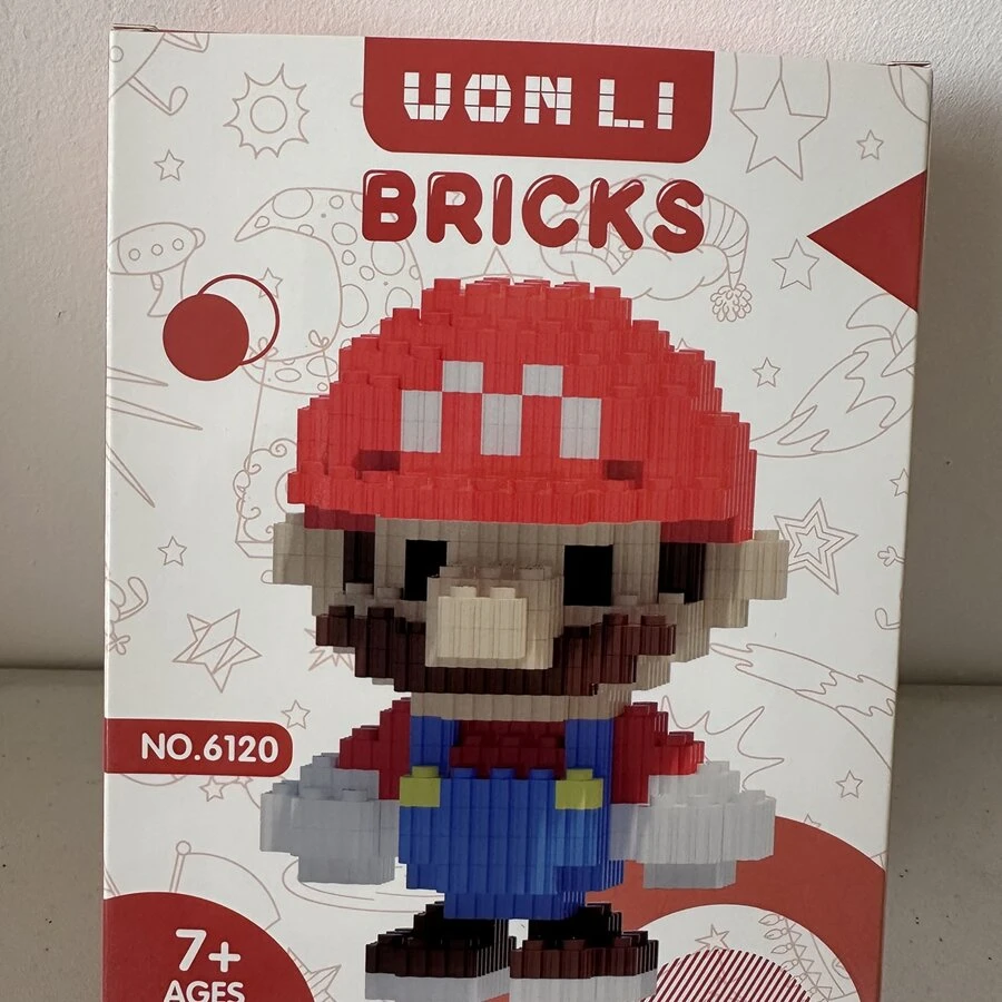 Medium-Anime Figure 3D Buildable Construction Figure Building Blocks ...