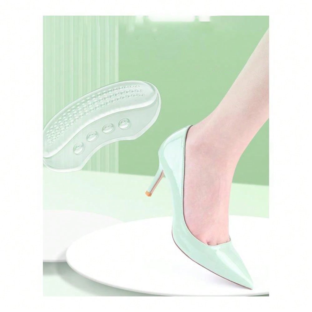 Pu Leather Half Insole, Heel Pads Shoes Liner, High Heels Anti-slip ...