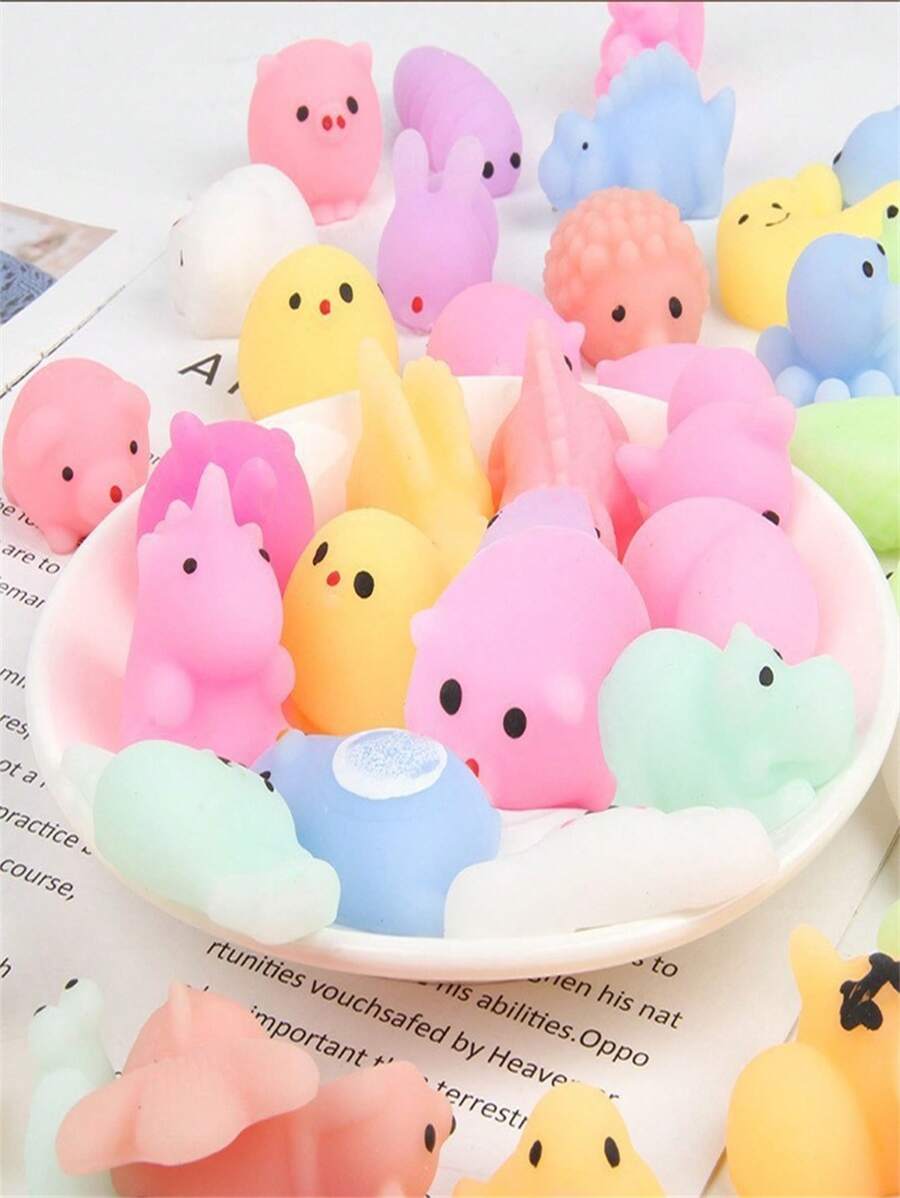 16 Pcs Kawaii Squishies, Mochi Squishy Toys For Party Favors, Mini ...