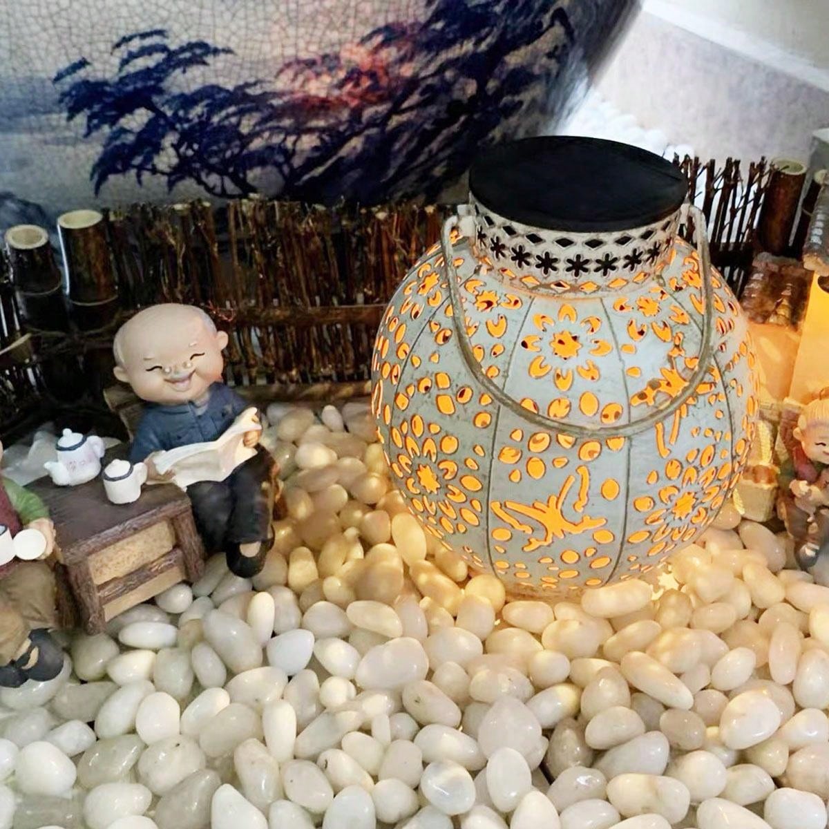 White Pebbles Stones Large Natural Decorative Polished River Rocks ...