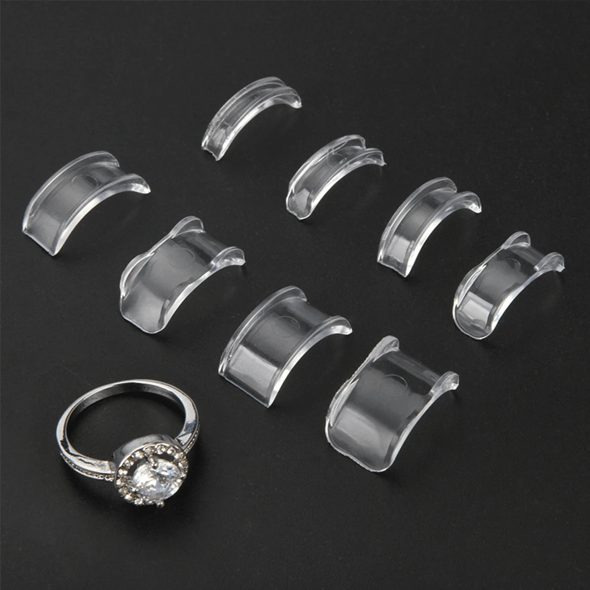 New Arrival 8pcs Ring Size Adjusters Set, Ring Sizer Resizer & Ring Fit ...