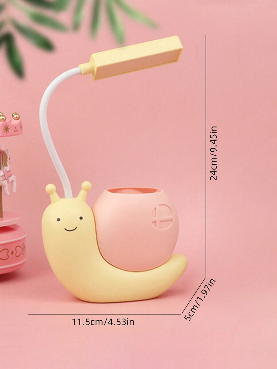 Random 1pc Japanese Style Simple Cartoon Snail Shaped Desk Writing ...