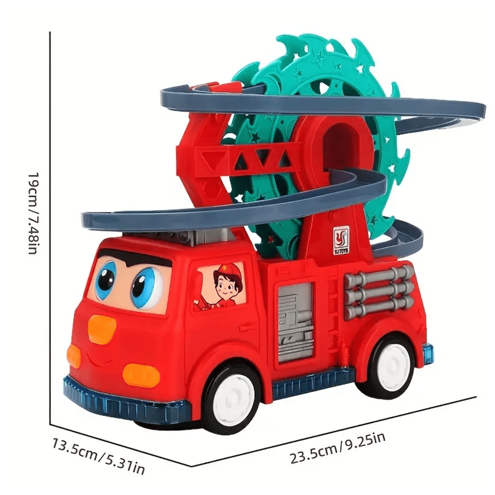 Electric Multidirectional Rail Engineering Vehicle With Toy Duck, Stair ...