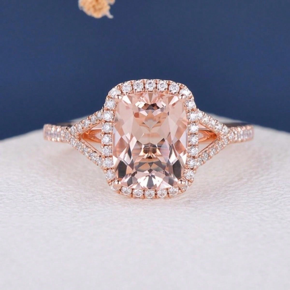 1pc Promise Ring Inlaid Zirconia Trendy Design On The Band Engagement ...