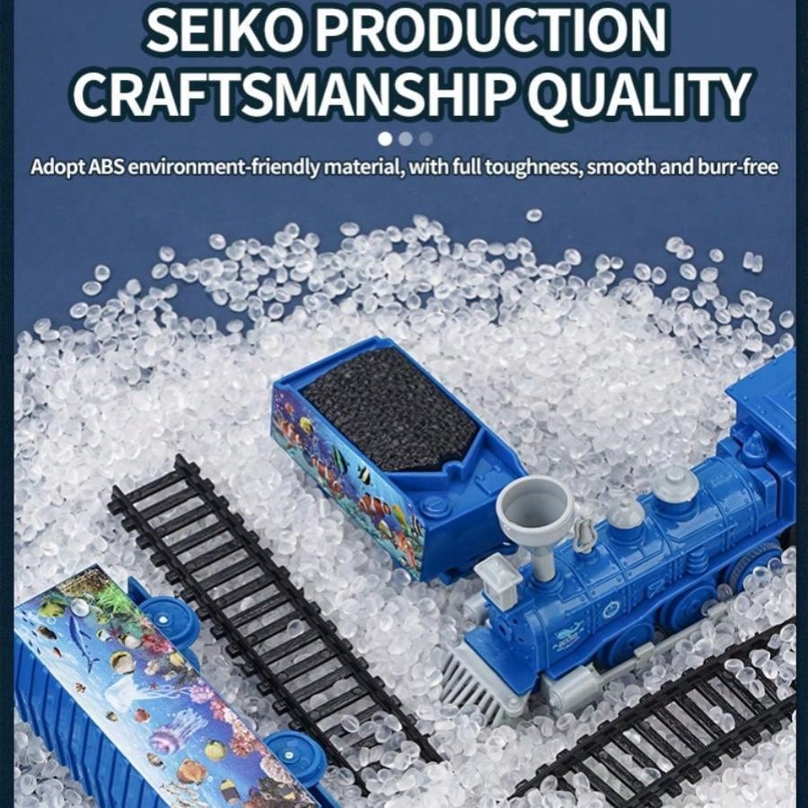 Electric Ocean Train Set With Circular Tracks, The Best Birthday Gift ...