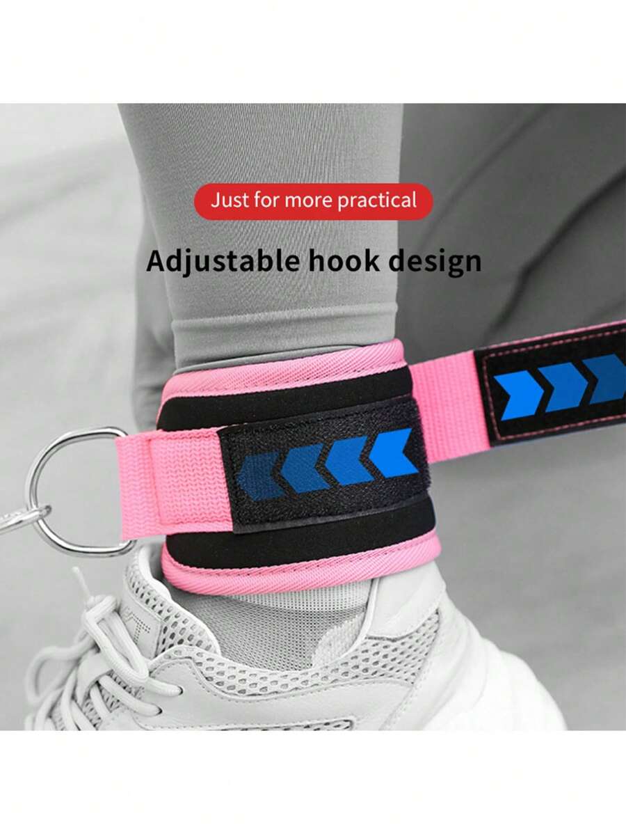 1pc D-Ring Ankle Strap For Leg Glute Resistance Training, Adjustable ...