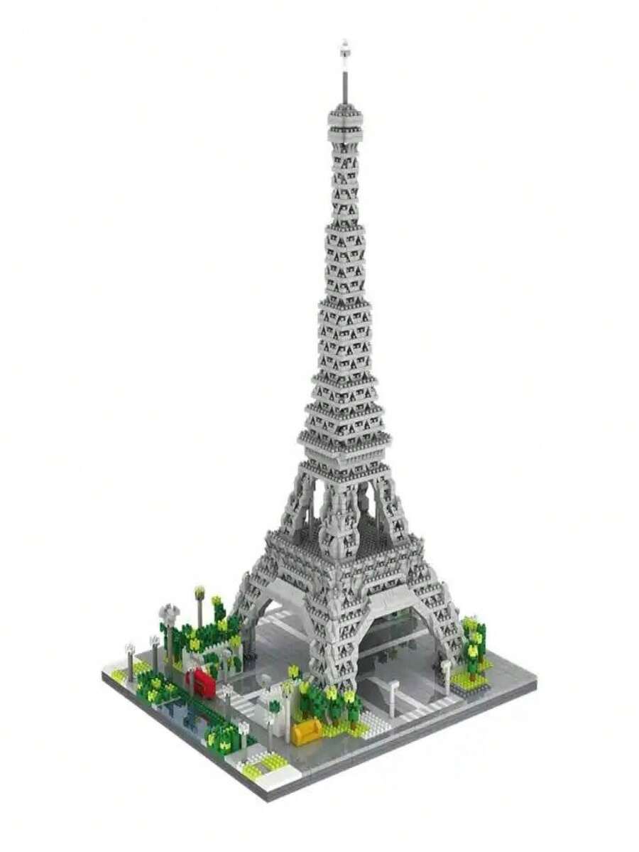 Mini Rhinestone Building Blocks Of Paris City View Scenery For Kids ...