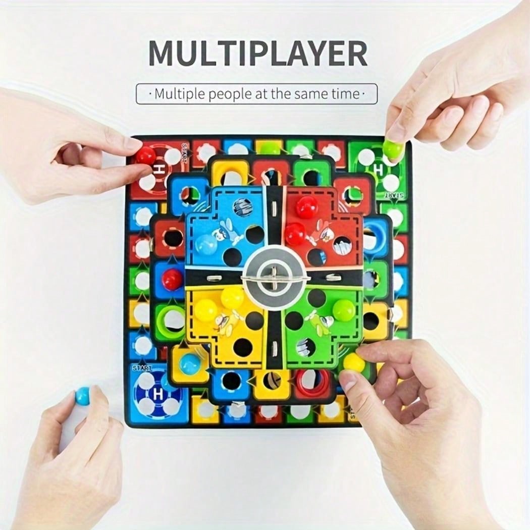 3d Flying Chess Game With Rich Colors, Table Game, Board Game (diy ...