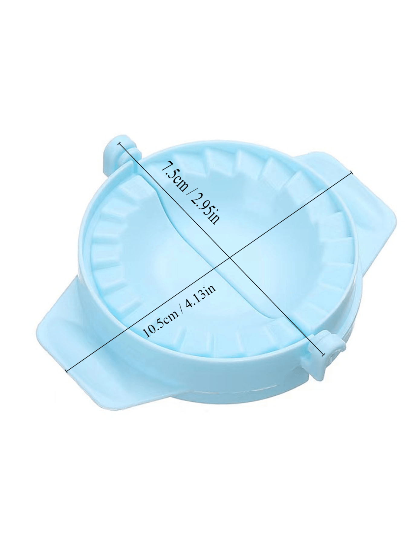 Make Perfect Dumplings Every Time With This 1pc Plastic Dumpling Mold ...