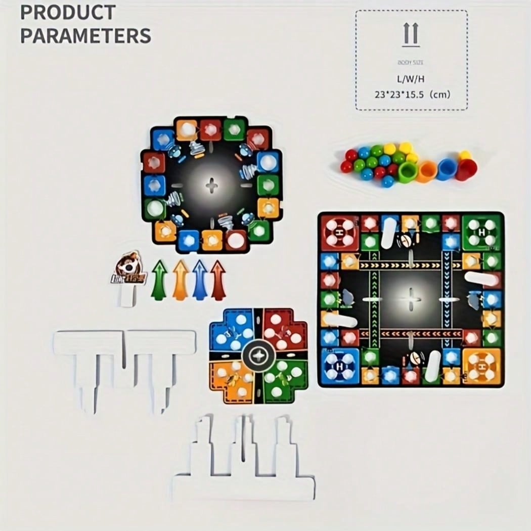 3d Flying Chess Game With Rich Colors, Table Game, Board Game (diy ...