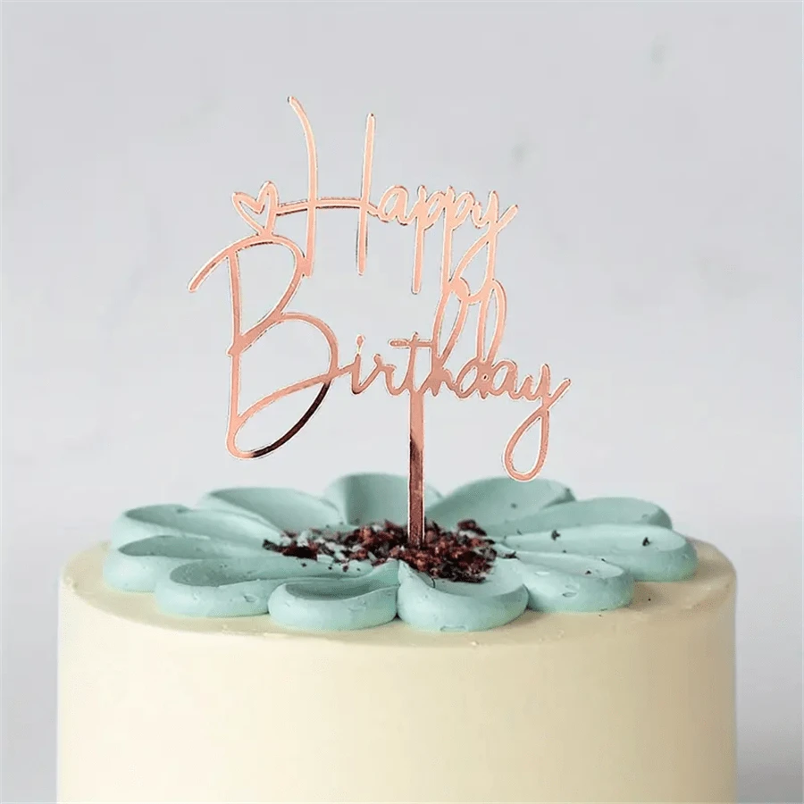 Delightful Little Heart Cake Decorations For A Memorable Birthday Party ...
