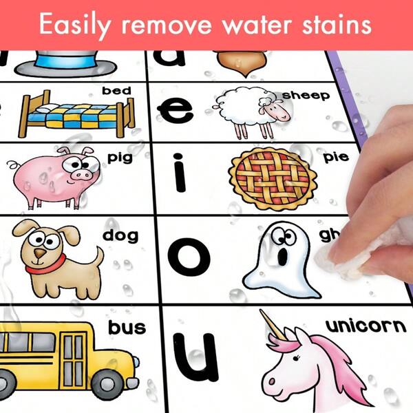 10 English Phonics Poster Language Arts Charts for Kids Toddler ...