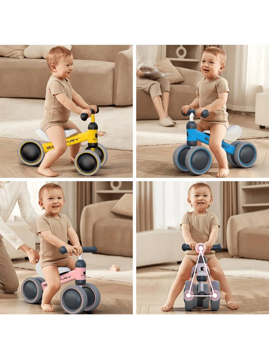 Children's Balance Bike 3-In-1 Tricycle For Babies 1 Year Old, Boys And ...