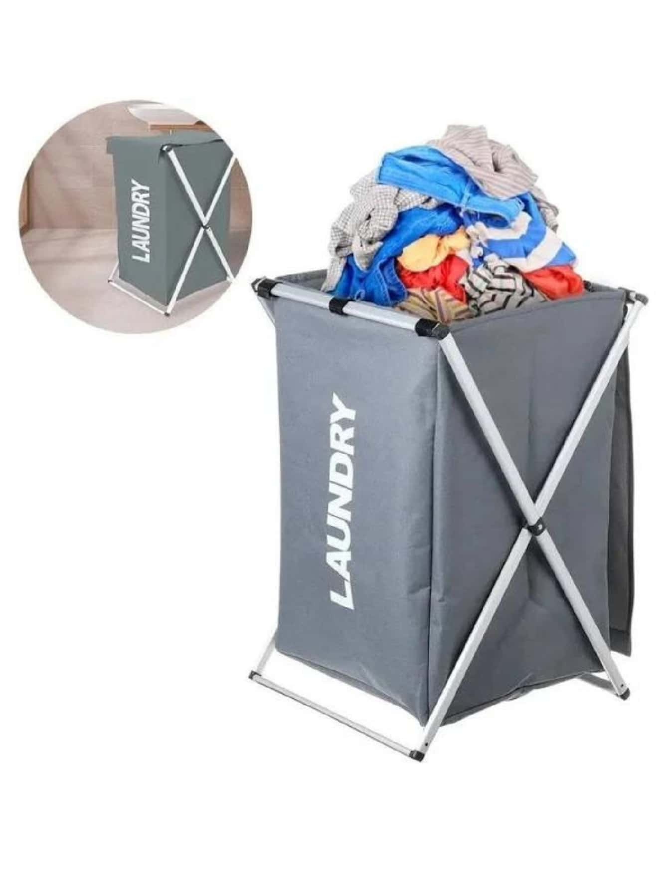 esto Canasta De Ropa Sucia Organizador Lavandería Plegable | Moda de ...