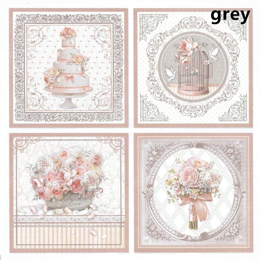 6 Types for Choice Wedding Collection Decorative Stickers Journal ...