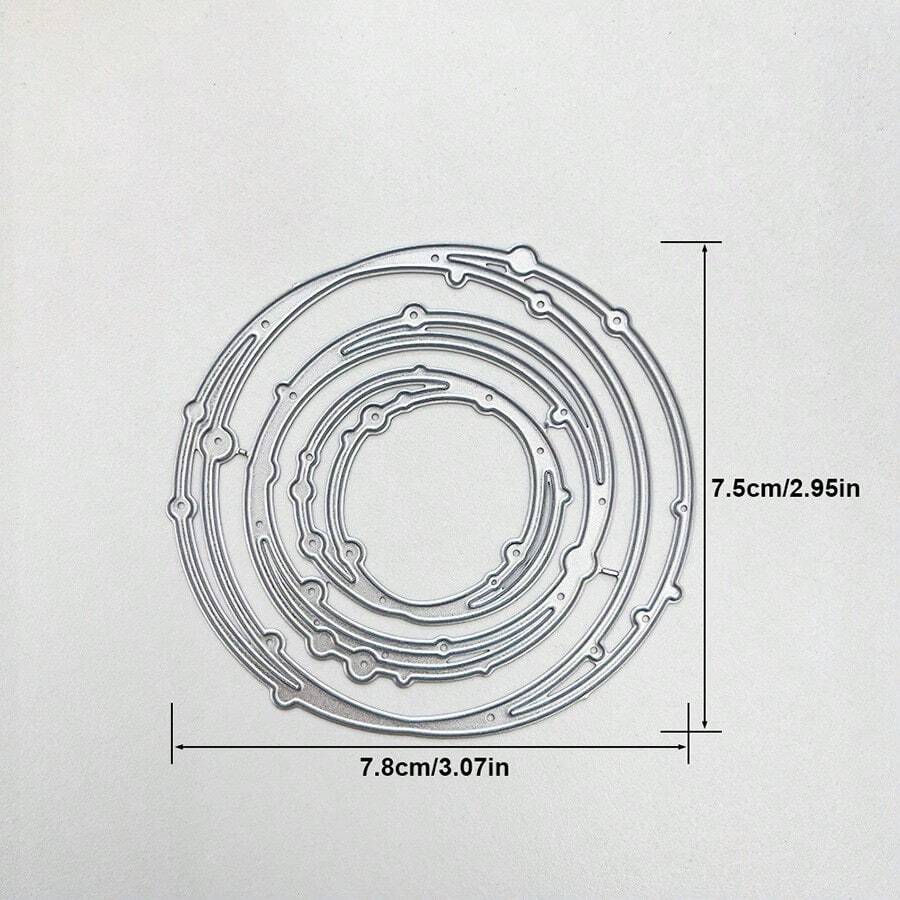 Create A Unique Diy Round Lace Metal Cutting Die | SHEIN UK