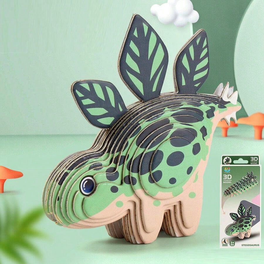 3d Dinosaur Jigsaw Puzzle - Stegosaurus | SHEIN USA