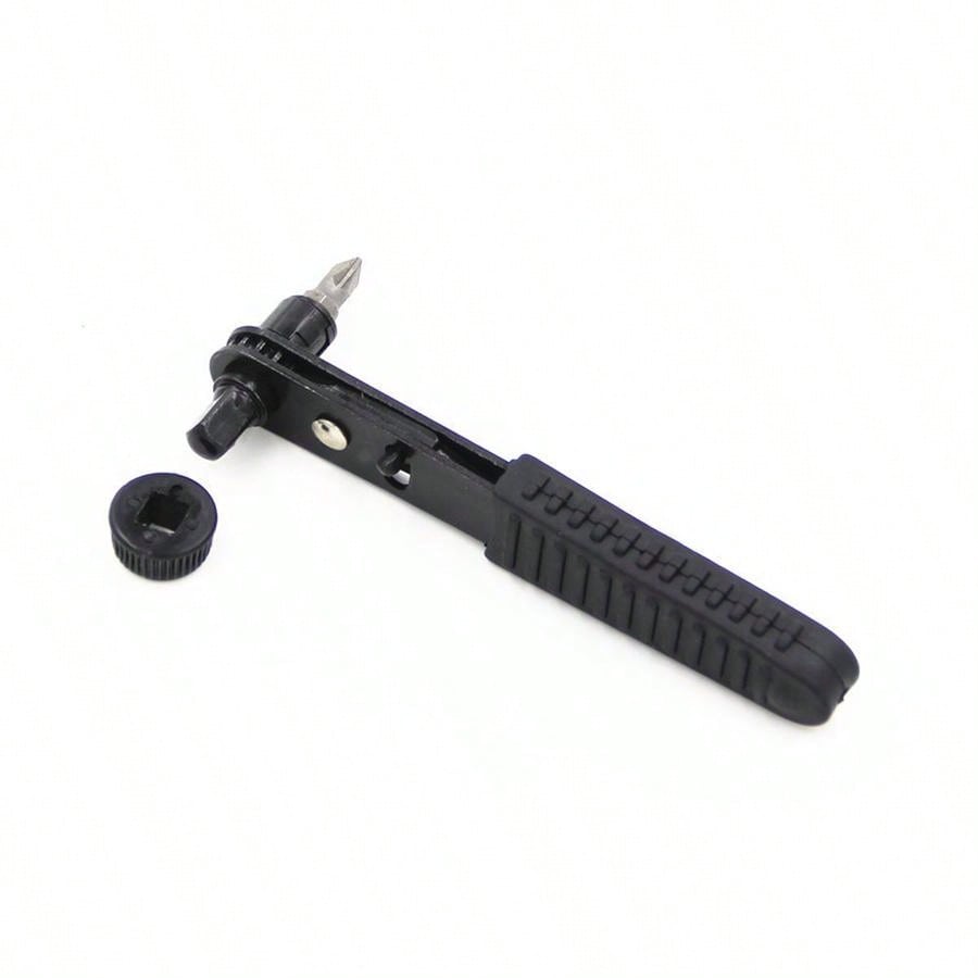 Multi-functional Reversible Ratchet Wrench With Cross & Flat Head ...