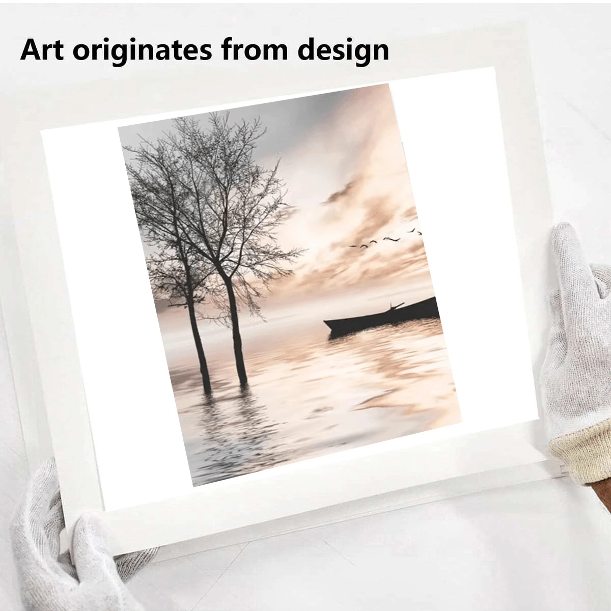 6pcs Beach Landscape Nordic Style Wall Art Set, Modern Aesthetic Poster ...