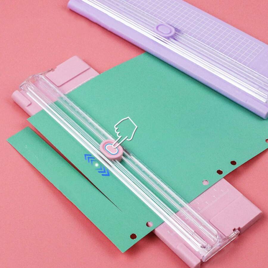 Double-sided Small A4 Paper Trimmer, Mini Portable Paper Cutter For ...