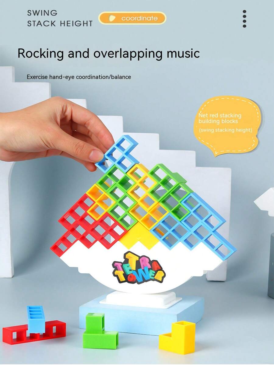 Wooden Stacking Building Blocks Toy (large Size) For Adult, Russian ...