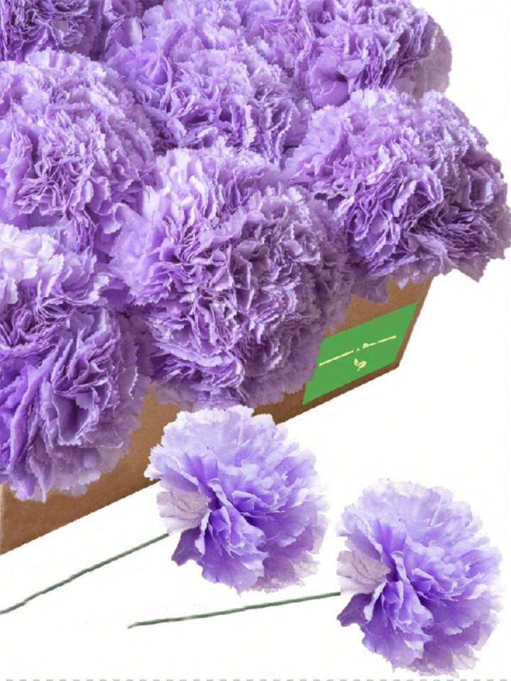 Light Purple Carnation Bouquet