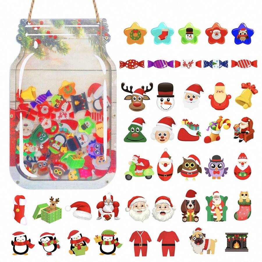 Christmas Reward Jars, Potty Chart Classroom Management Tools Jar ...