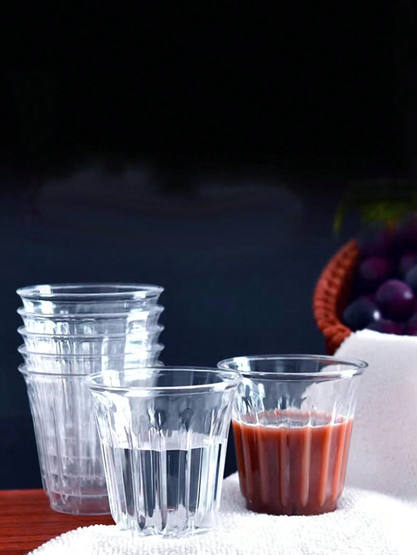 20pcs Plastic Reusable Cups That Can Be Washed, Looks Small, Suitable ...
