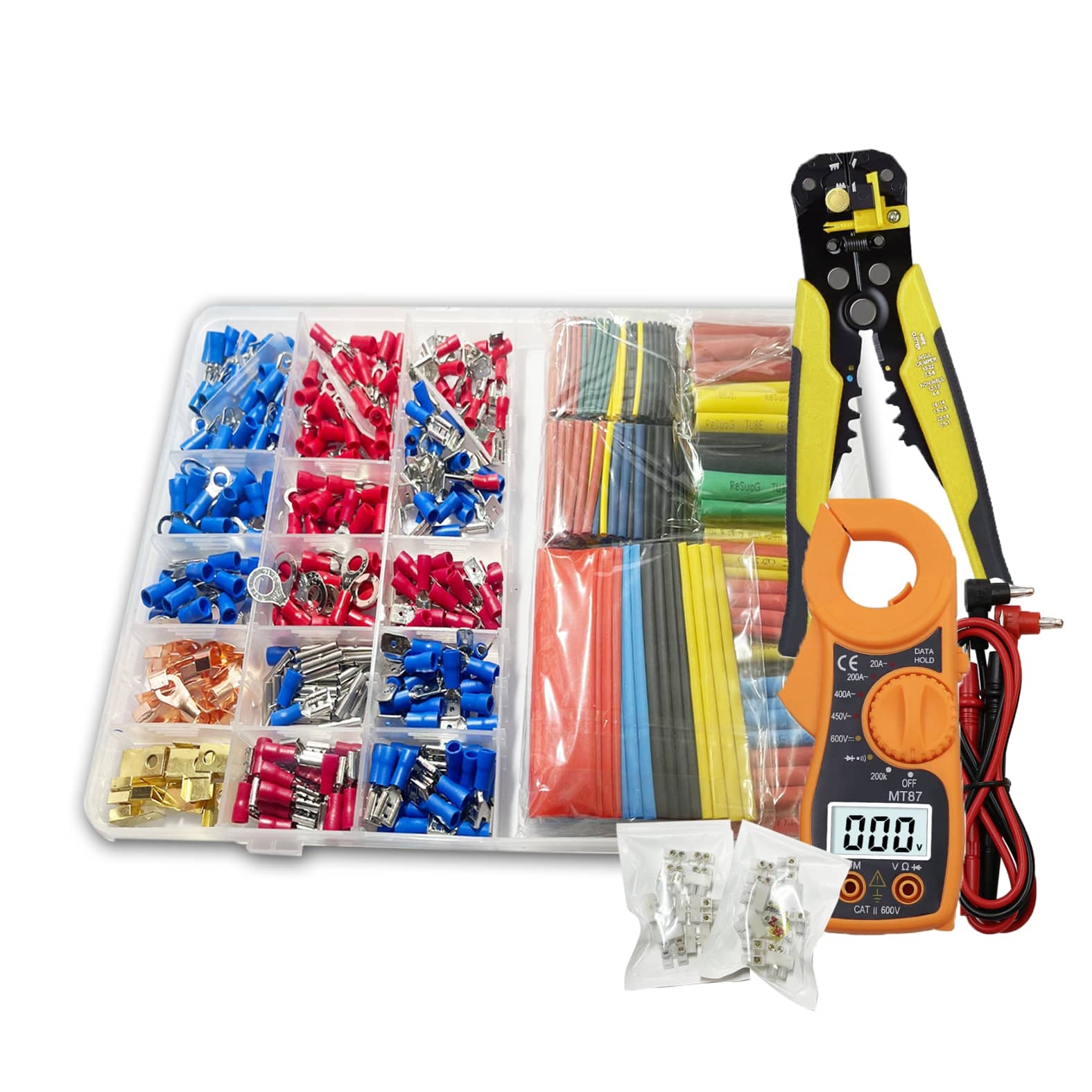 Economical Electrician Kit With Connectors, Union, Clamp And ...