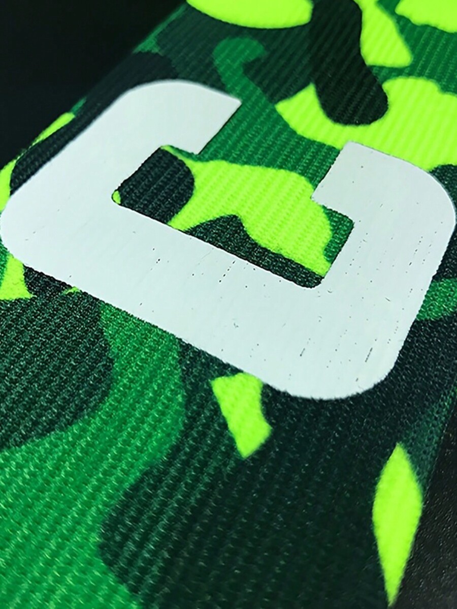 1pc Football Captain C Logo Sports Armband, Hook And Loop High Elastic ...