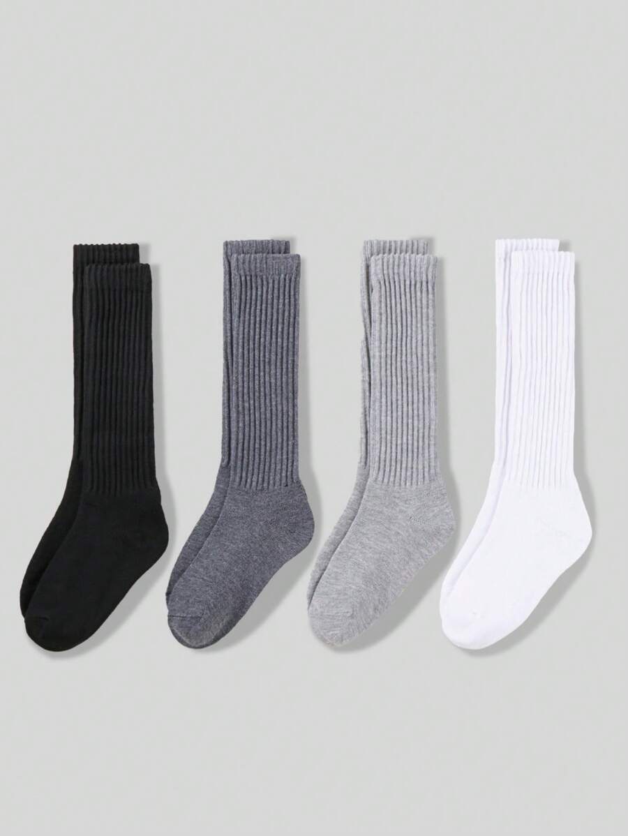 4pairs Women's Fall Winter Slouch Knit Socks Slouchy Socks Women ...