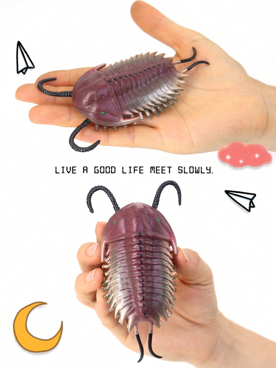 Cute Simulated Plastic Prehistoric Trilobite Marine Animal Indoor ...